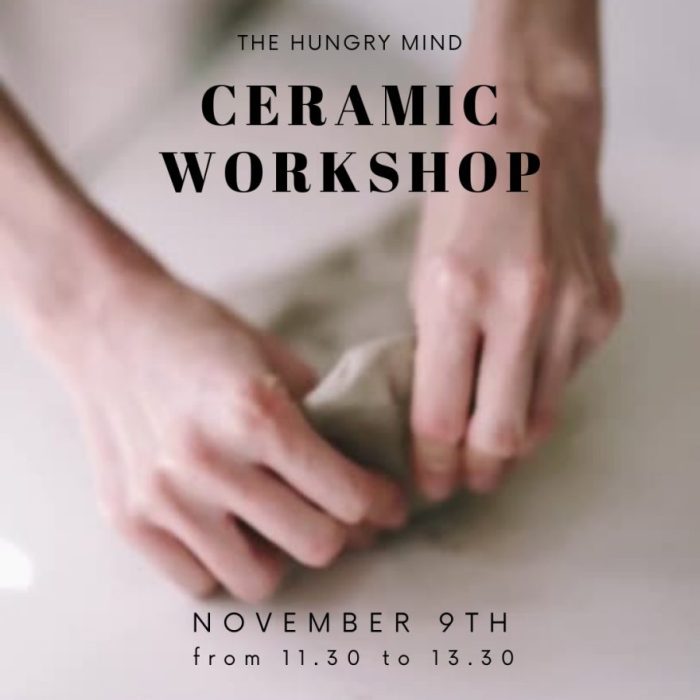 Hand-Pinched Ceramics Workshop - The Hungry Mind